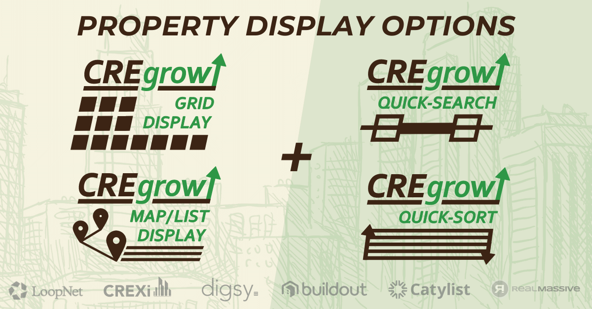 Property Displays - CREgrow | Commercial Real Estate Website Design